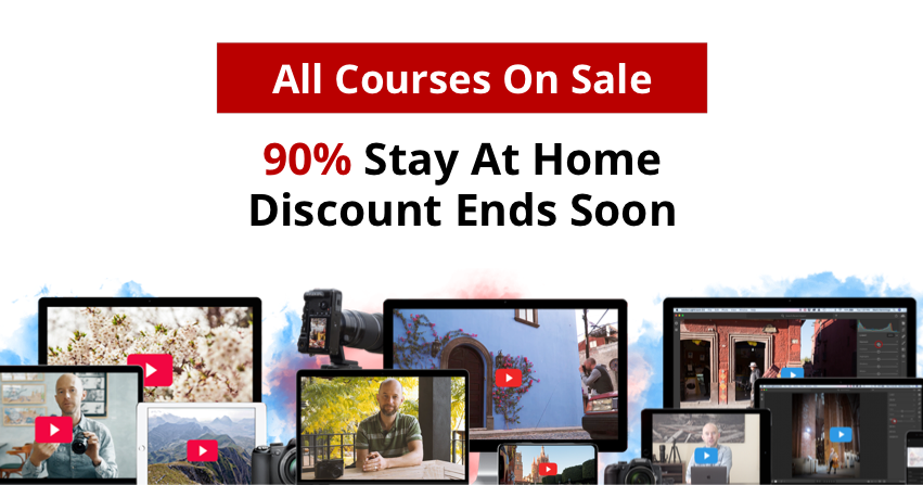 [Ends Soon] 90% Off Stay At Home Sale From Photography Pro